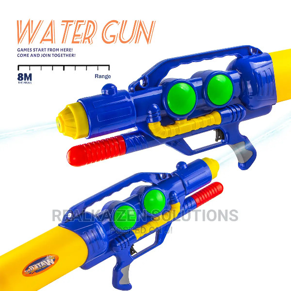Cool Super Large 2.5L Gatling Capacity 8M Pressure Water Gun – Realkaizen