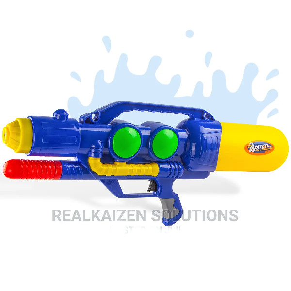 Cool Super Large 2.5L Gatling Capacity 8M Pressure Water Gun – Realkaizen