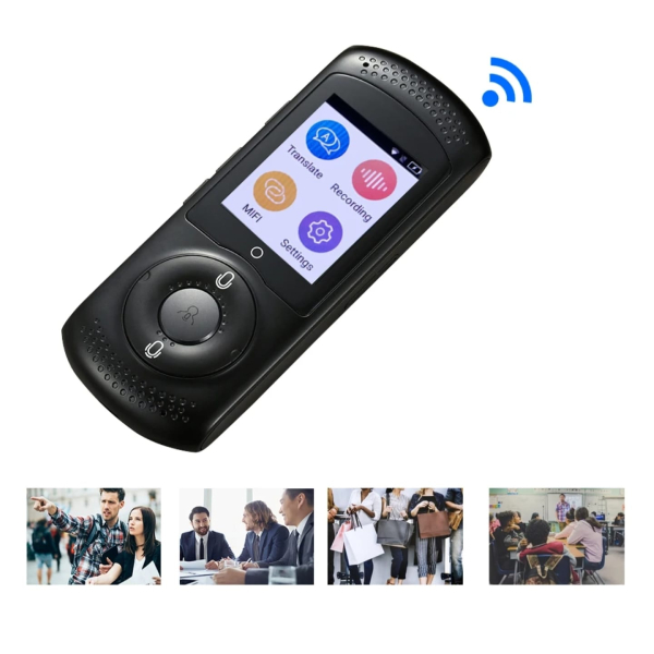 AI Smart Touch Portable Real time Language Voice Translator – Realkaizen